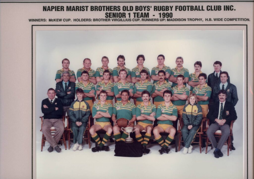 Pat Benson - Napier Old Boys Marist Rugby